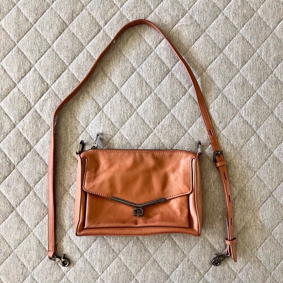 Botkier | Bags | Botkier Valentina Tan Leather Crossbody Bag Purse ...